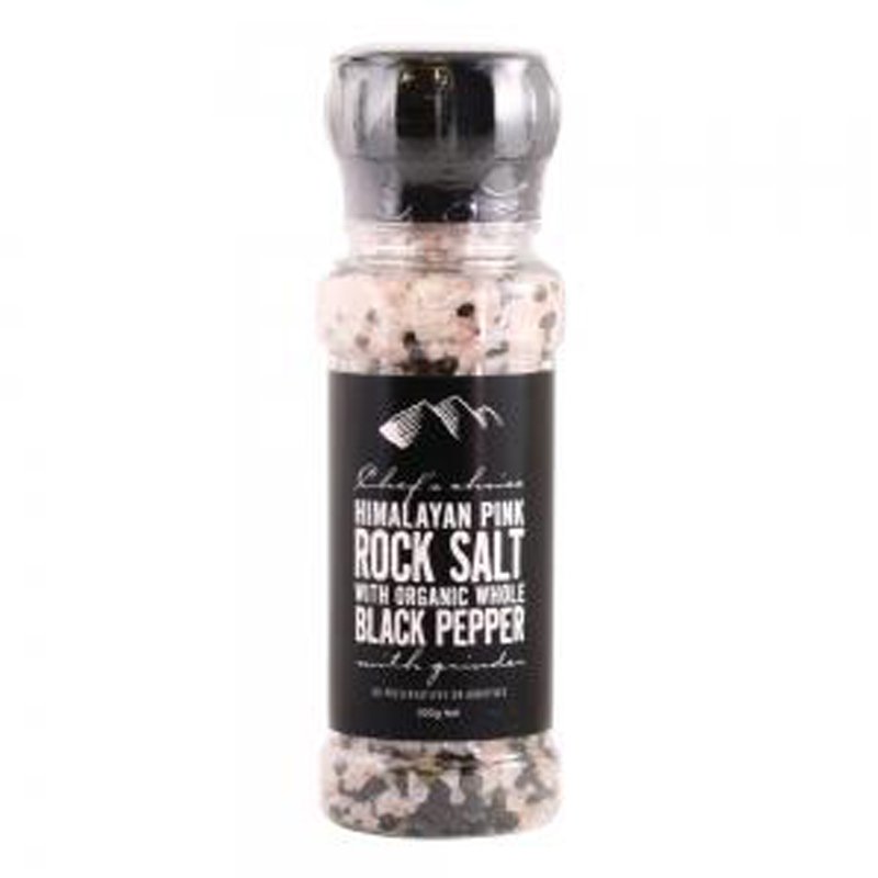 CHEFS CHOICE PINK ROCK SALT & BLACK PEPPER 200G