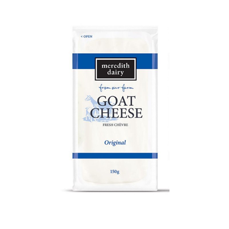 MEREDITH DAIRY GOAT CHEESE PLAIN 150G