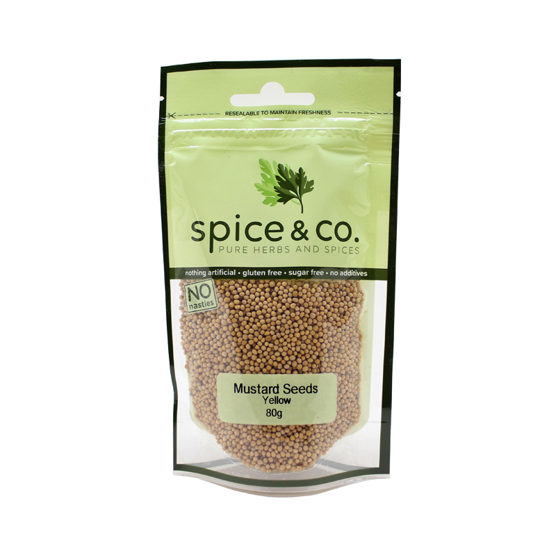 Spice & Co. Mustard Seeds Yellow 80g
