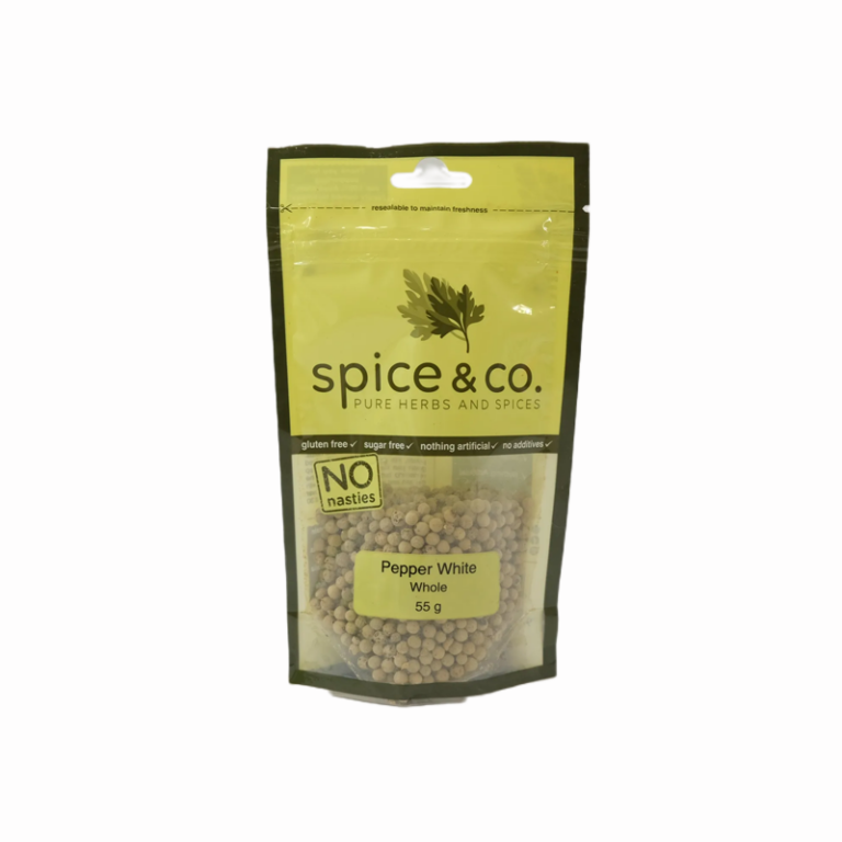 Spice & Co. Peppercorns White Whole 55g