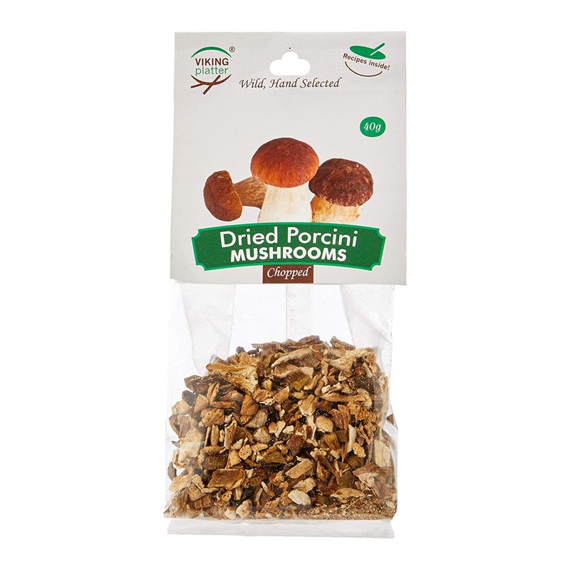 VIKING PLATTER DRIED PORCINI CHOPPED 40G