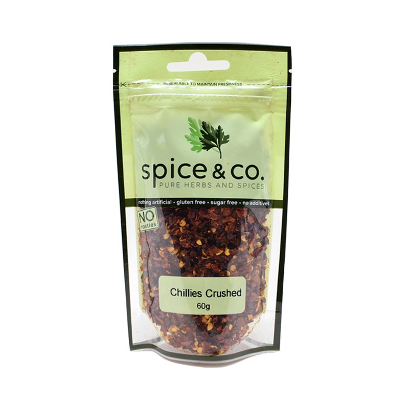 SPICE & CO. CHILLIES CRUSHED 60G