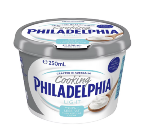 Philadelphia Cream Cheese 60% Less Fat 250g - Panetta Mercato