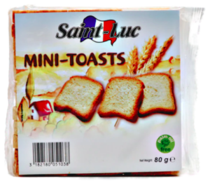 Saint Luc Mini Toasts 80g - Panetta Mercato